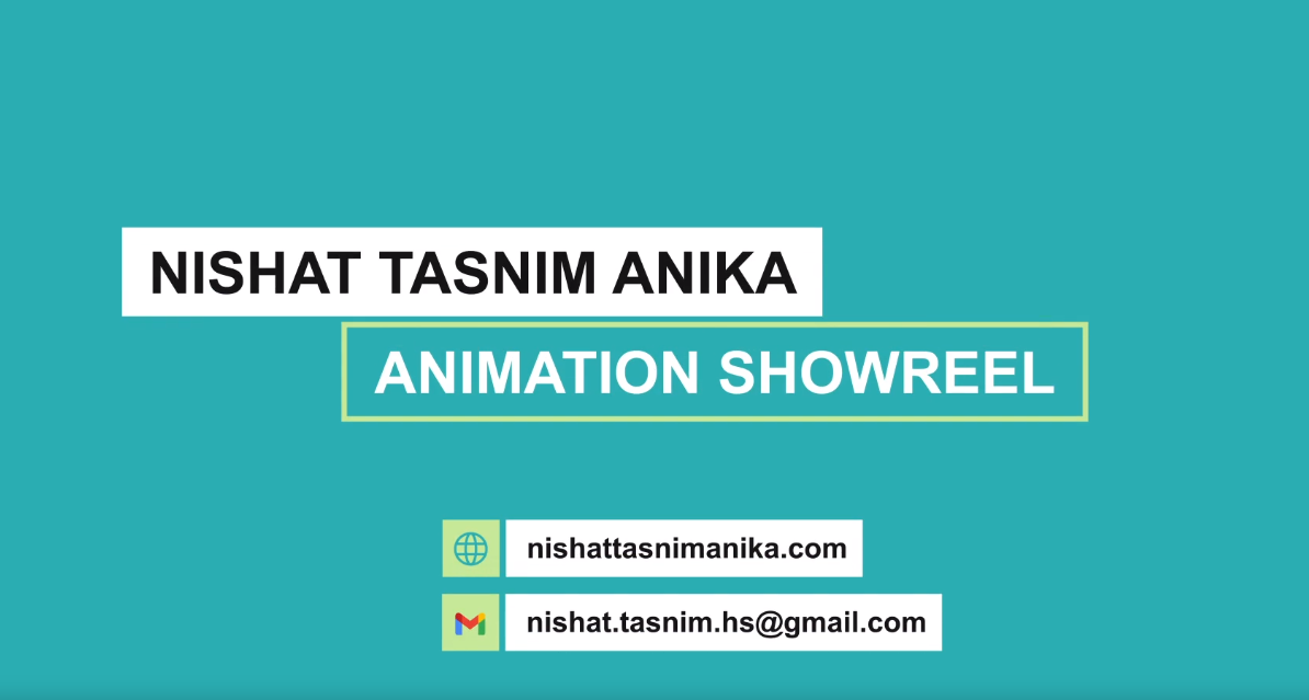 Nishat Tasnim Anika's Showreel | Nishat Tasnim Anika